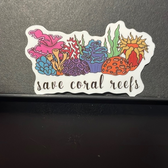 Design | Save The Coral Reefs Sticker | Poshmark